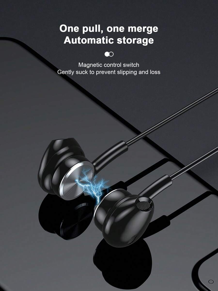 New 5.0 Neckband Bluetooth Earphones, Wireless Bluetooth Headphones ...