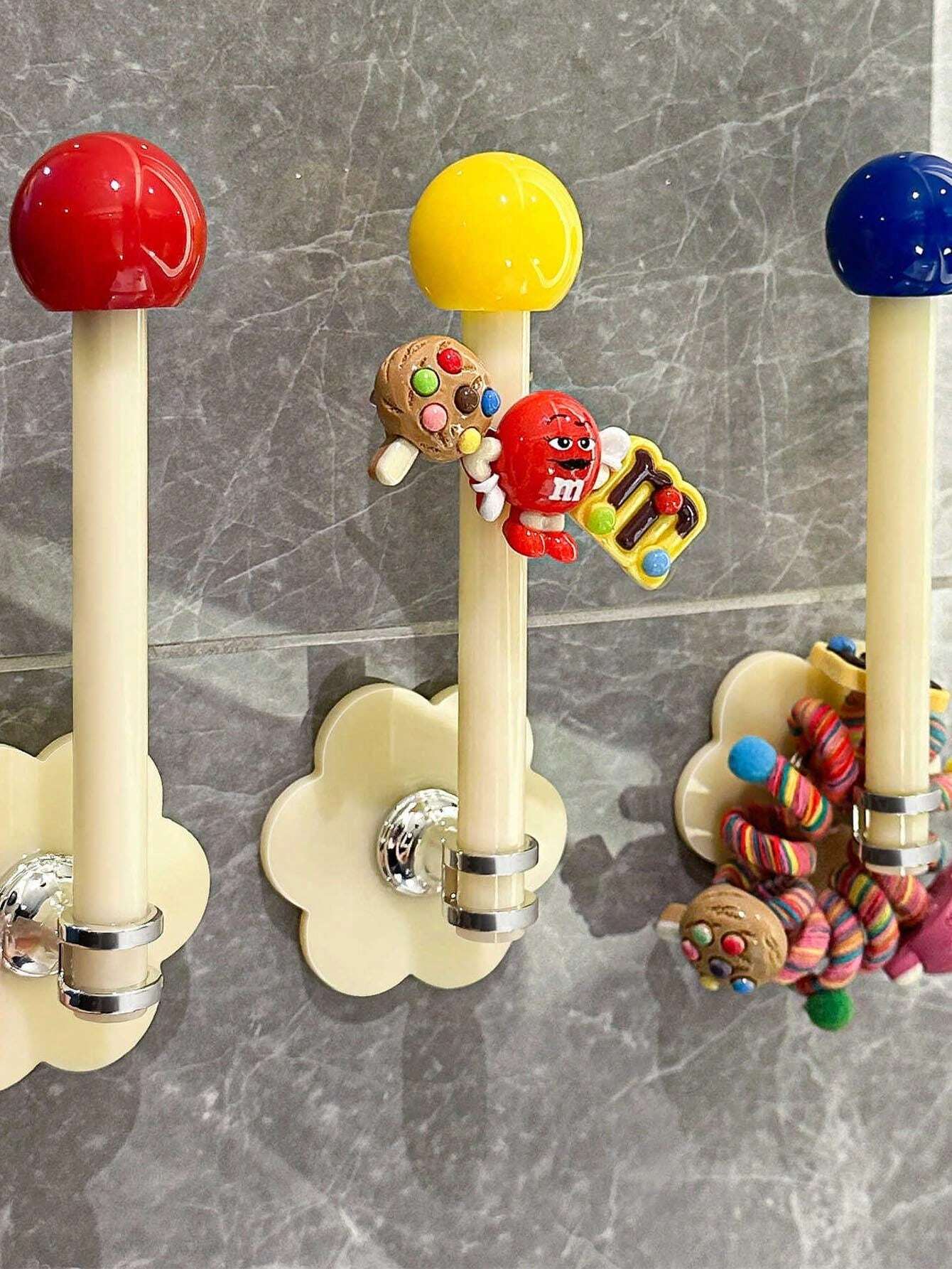 Wall Hook, Strong Load Bearing, Bathroom Vanity Hook For Hair ...