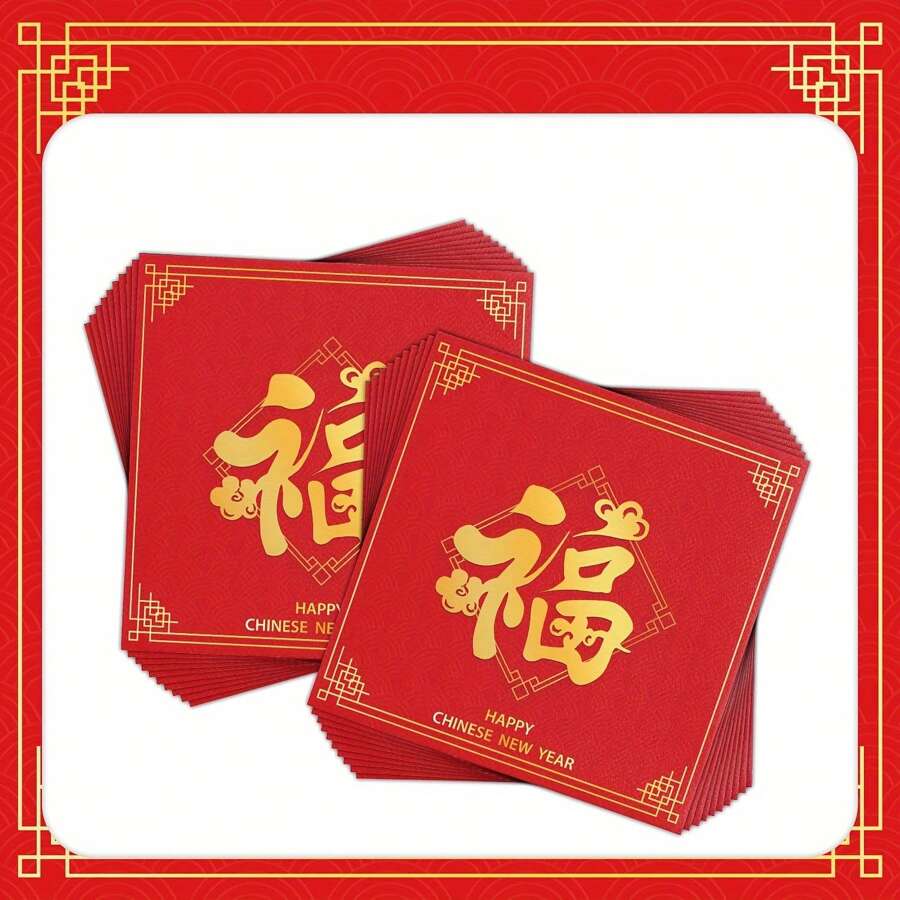 Chinese New Year Photo Booth Props Kit,2025 Year Of Snake Photobooth ...