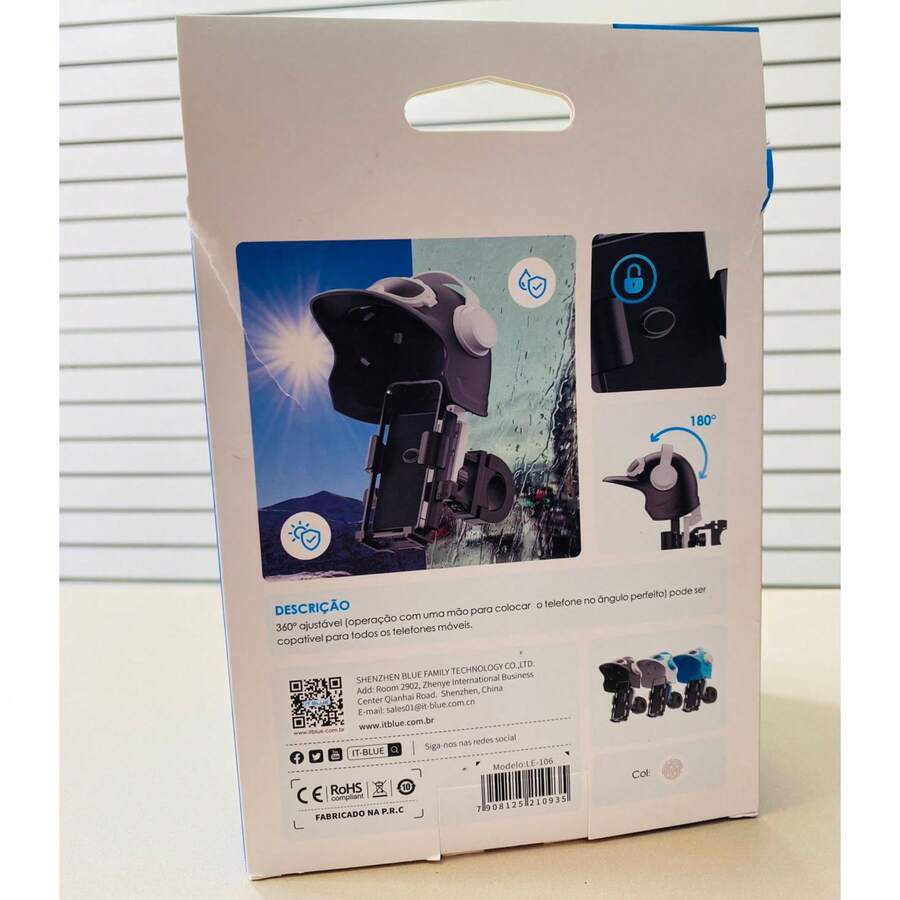 Universal Plastic Cell Phone Holder With Rain And Sun Protection Cap ...