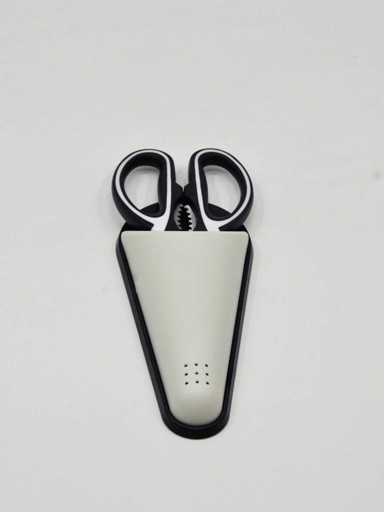 High-End Stainless Steel Kitchen Scissors Refrigerator Magnet Storage ...