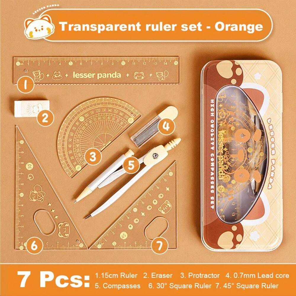 Math Ruler Set For High School And College Students, Specialized ...