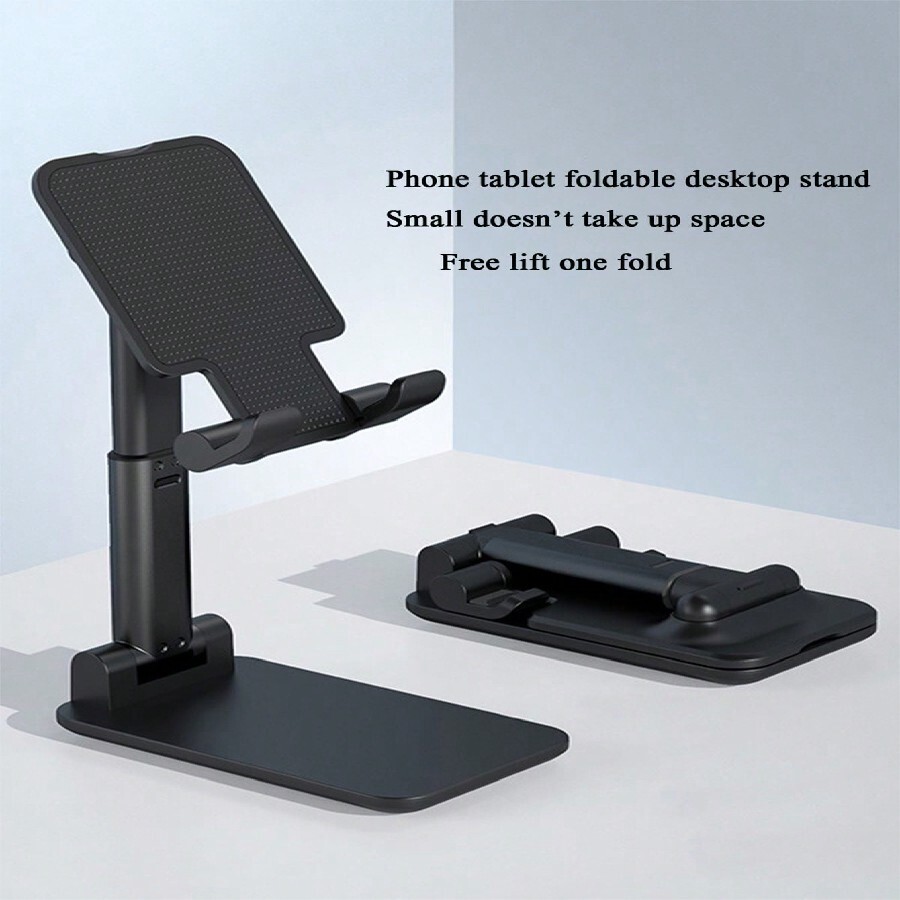 Universal Foldable Adjustable Desktop Mobile Phone Stand With Wireless ...