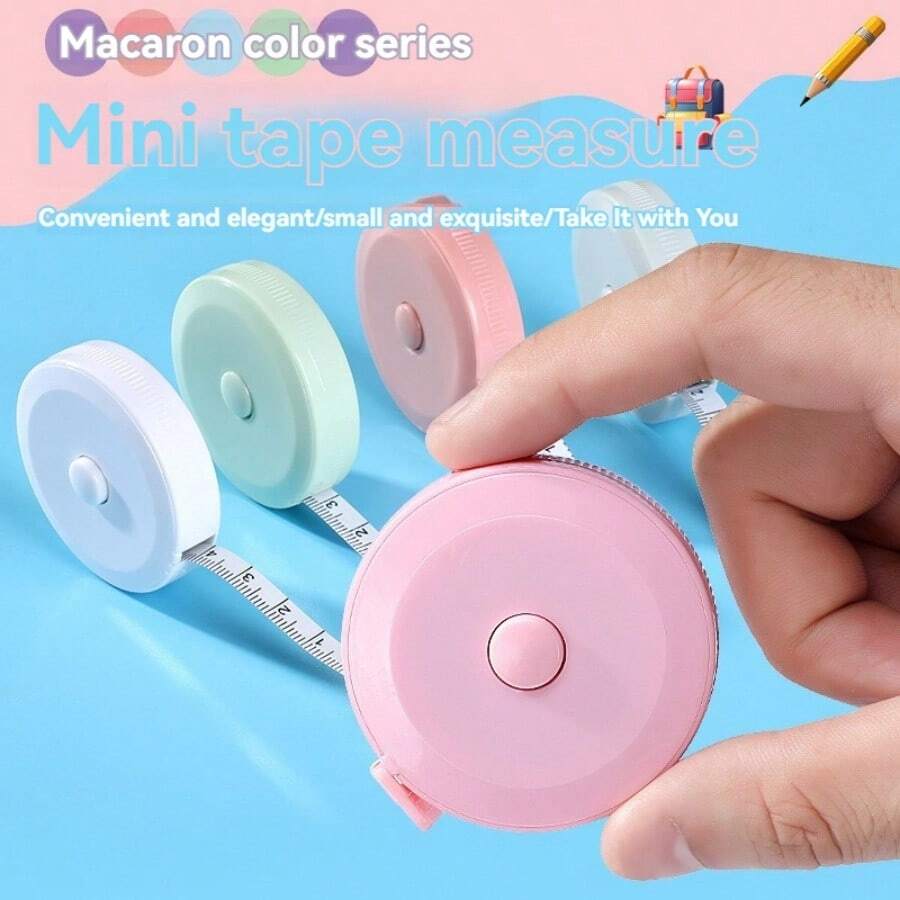 Portable Tape Measure Cute Small Ruler To Measure The Three ...