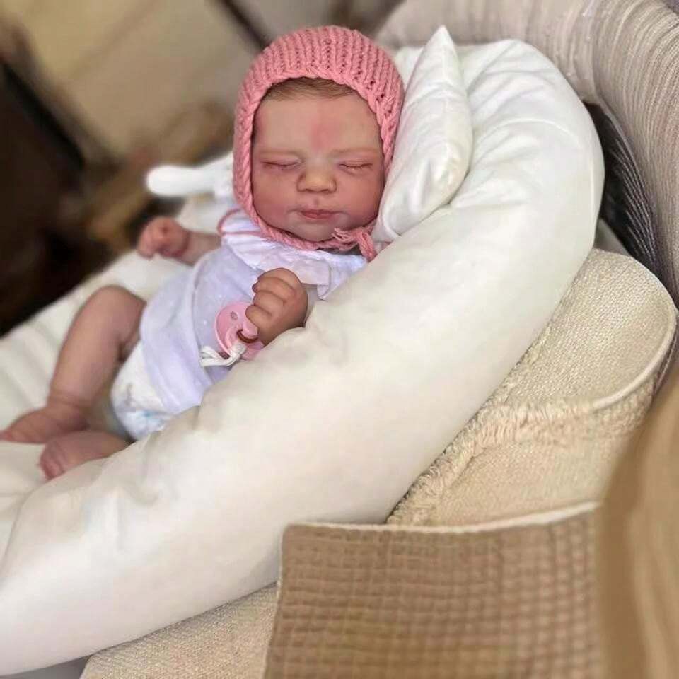 Muñeca reborn bebé Pascale de 19 pulgadas de Body completo de la marca ...