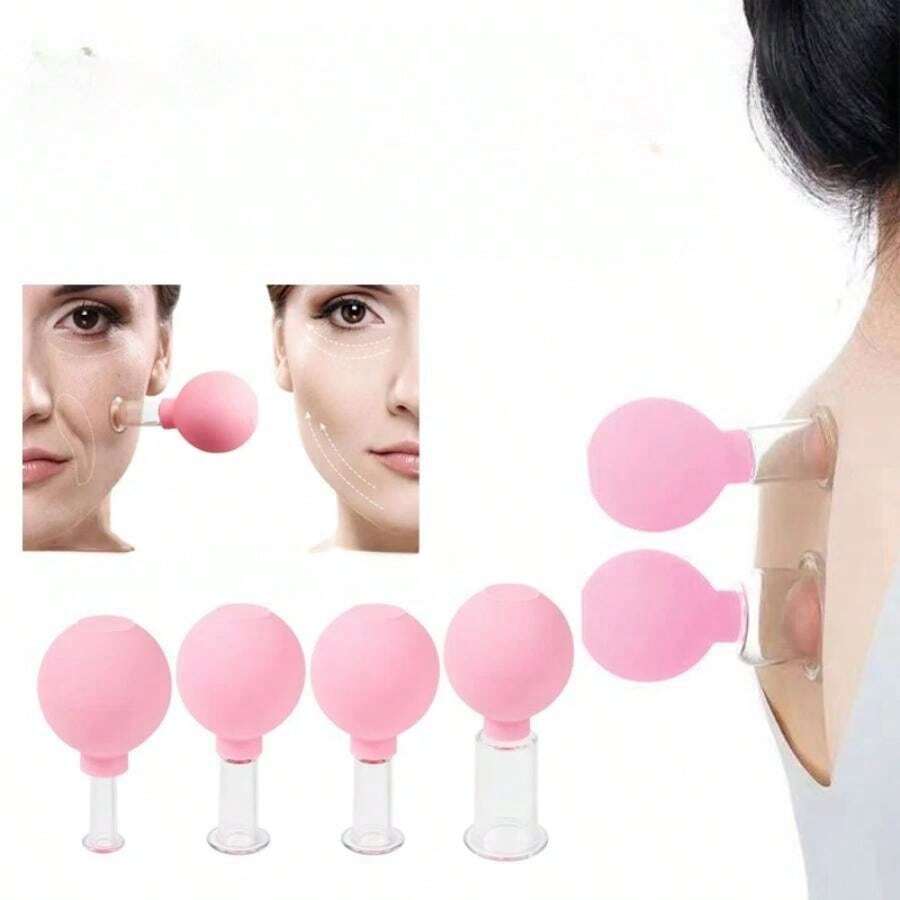 Facial Cupping Set, Skin Lifting And Tightening Body Scraping Tool ...