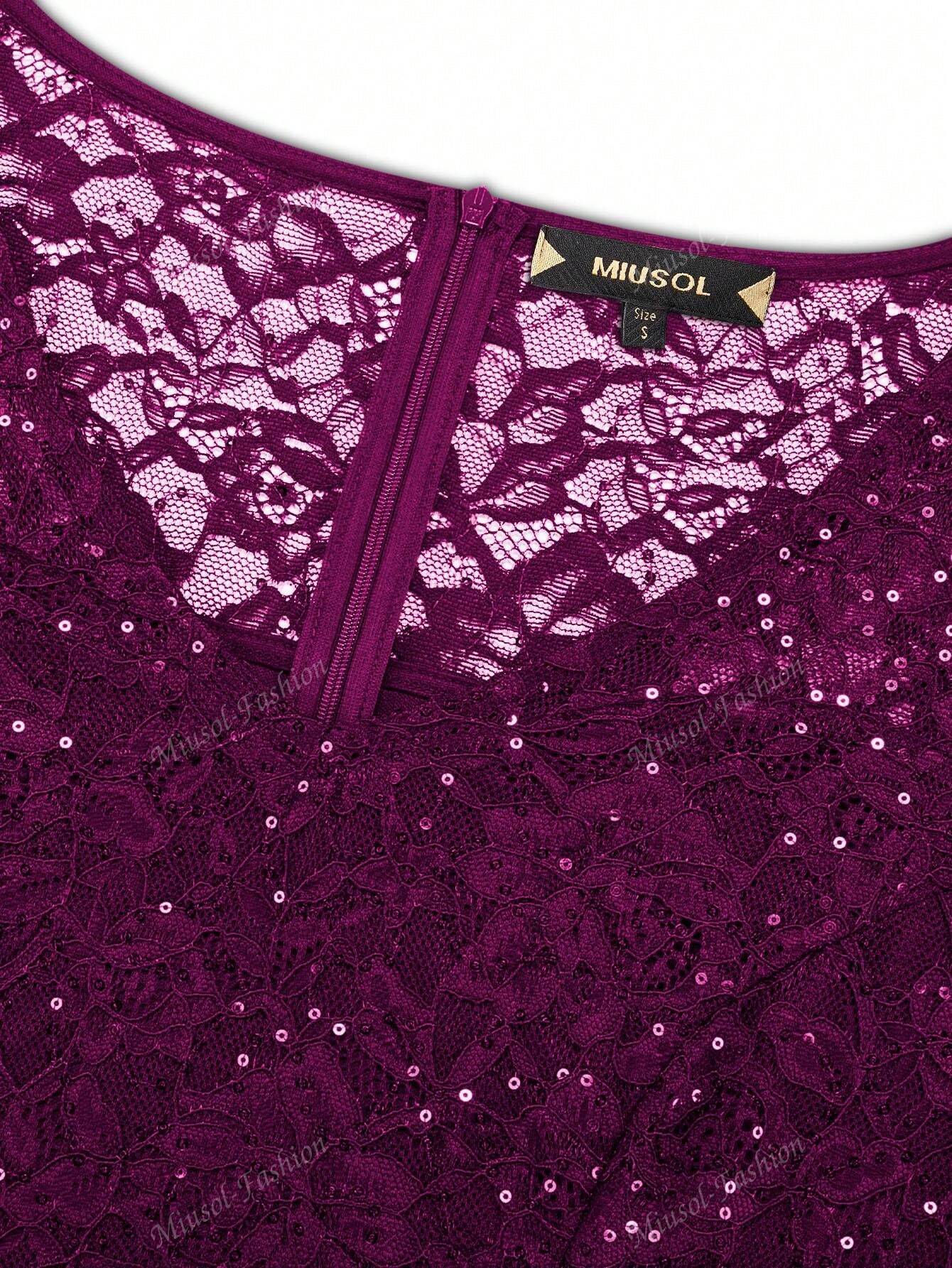 MIUSOL Robe de soirée longue élégante et formelle pour mariage, remise ...