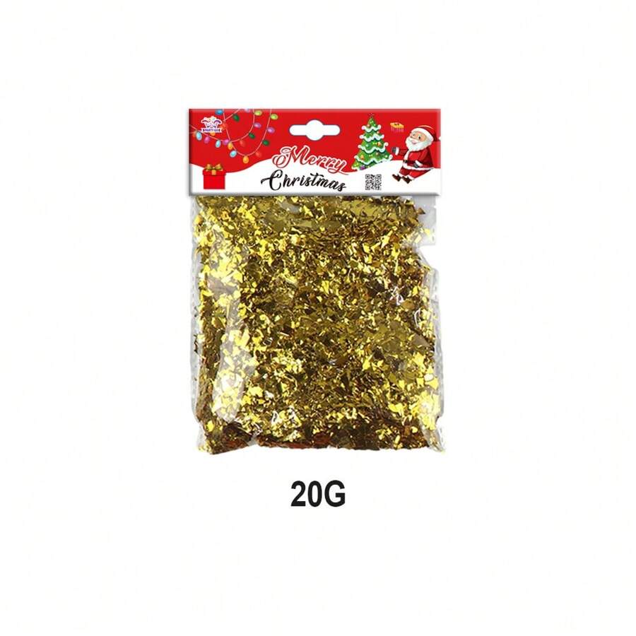 Mixed Pack Of 20G Christmas Sequins In 4 Colours For Festive ...