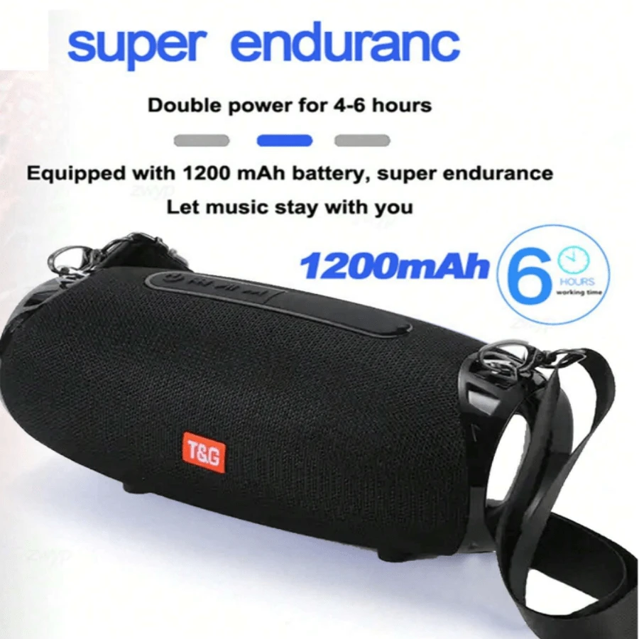 SENBOWE Altavoz Bluetooth portátil inalámbrico Subwoofer de alta ...