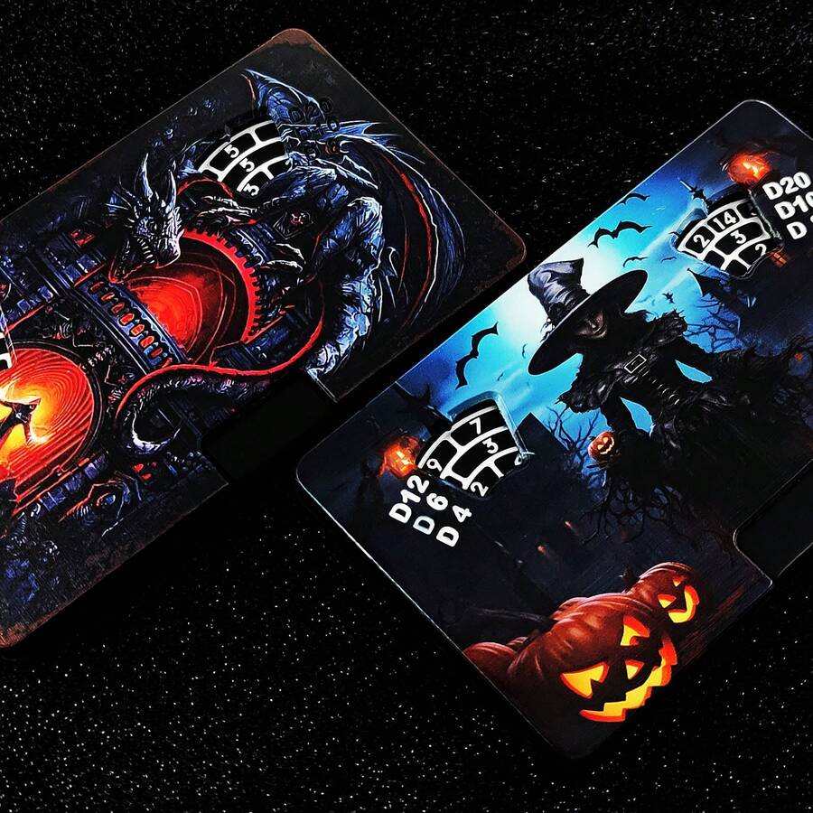 7in1 Dice Roller, Multi-Face Dice For TTRPG, Cthulhu Tabletop Games ...