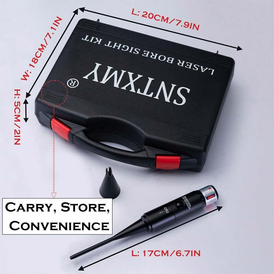 Laser Bore Sight Kit With 32 Adapters Fit For 0.17 To 12GA Shotguns ...