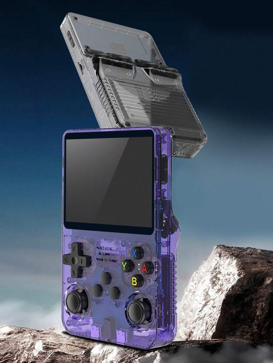 Retro Mini Game Console, High Definition Large Screen, USB Rechargeable ...