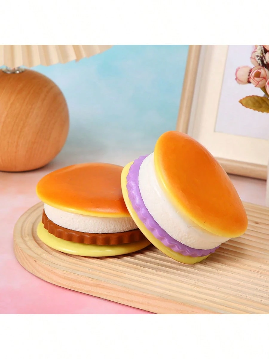 Squishy Soft & Sticky Texture Stress Relief Food Toy, Slow Rebound ...