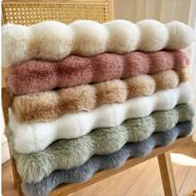 Alfombra redonda esponjosa y cálida para el piso - Peluda, perfecta ...