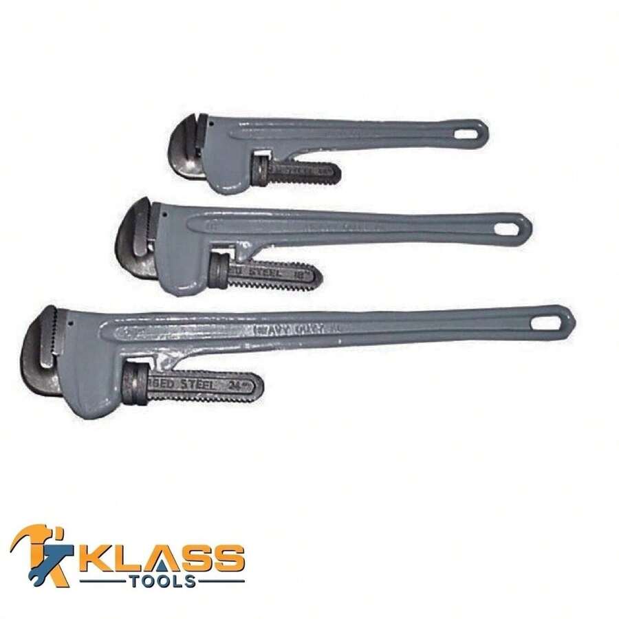 Klasstools Alum Pipe Wrench Set (3 Wrenches) | SHEIN USA