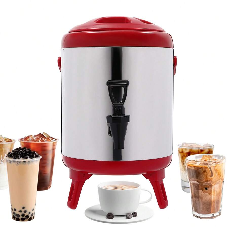 6L Hot Water Dispenser, Stainless Steel Thermal Bucket, Stainless Steel ...