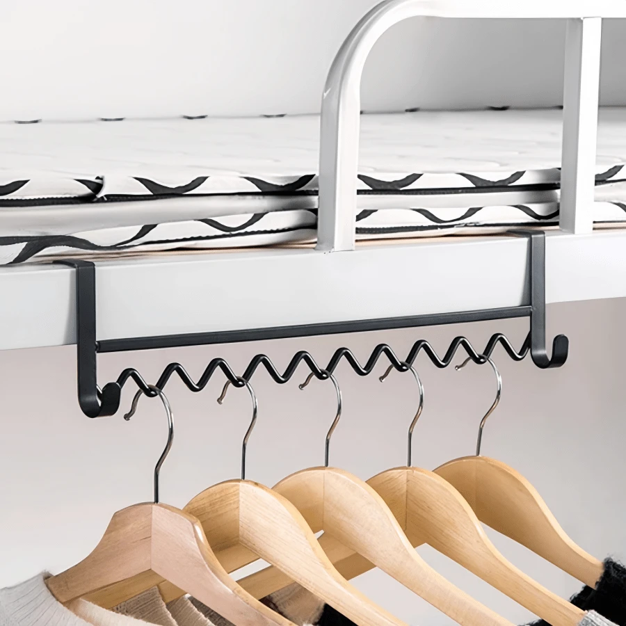 Wave-Shaped Bedside Hanging Rack, Space-Saving Masterpiece ...