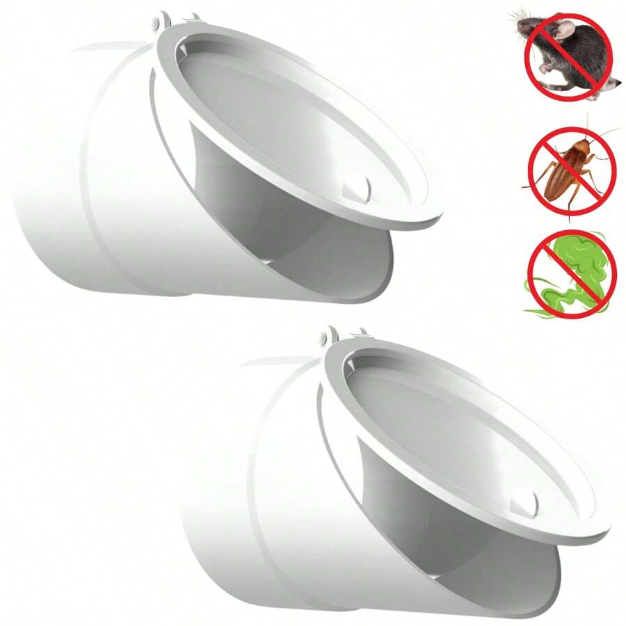 Sewer Check Valve For 100mm Pipes | Valeplast | 02 Units | SHEIN USA