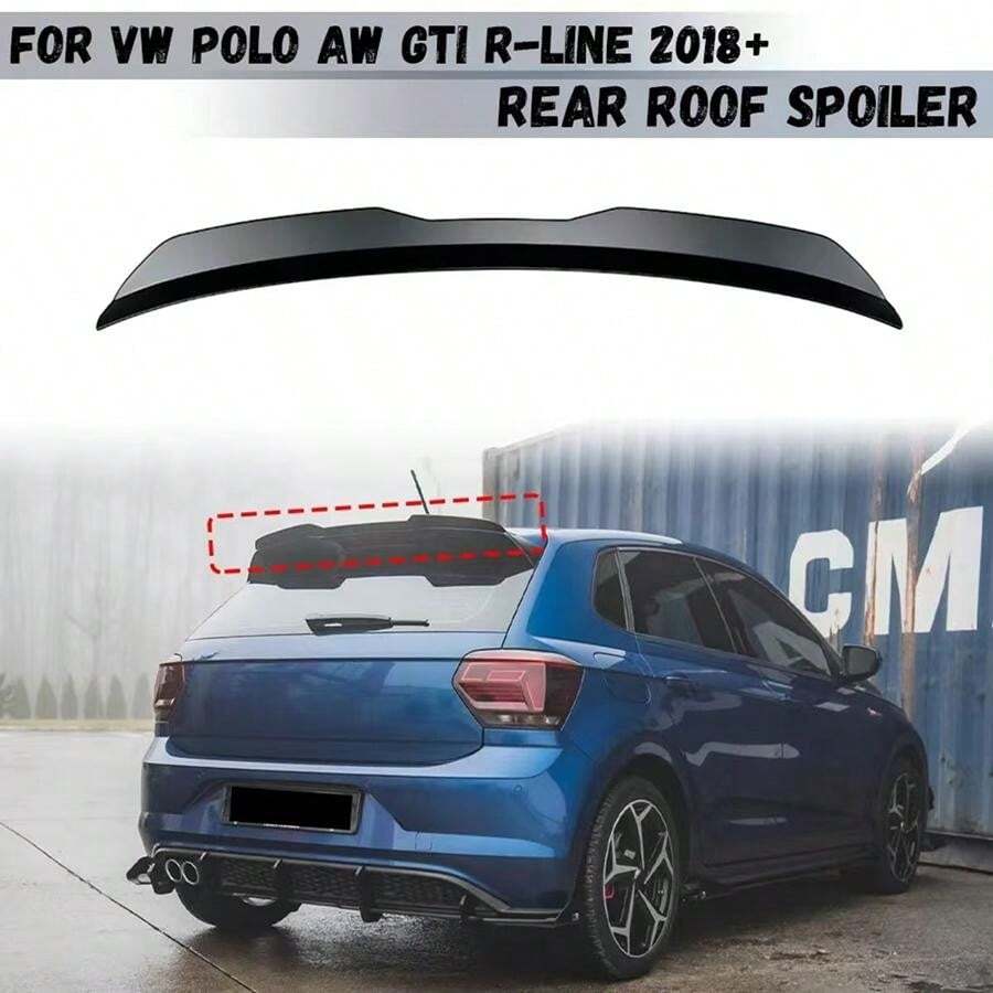 Rear Roof Window Trunk Lid Car Sport Spoiler Wings Black Carbon ...