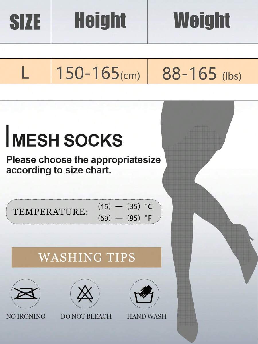 Diamond Mesh Stockings Sexy Fishnet Stockings Women's Hollow Mesh ...