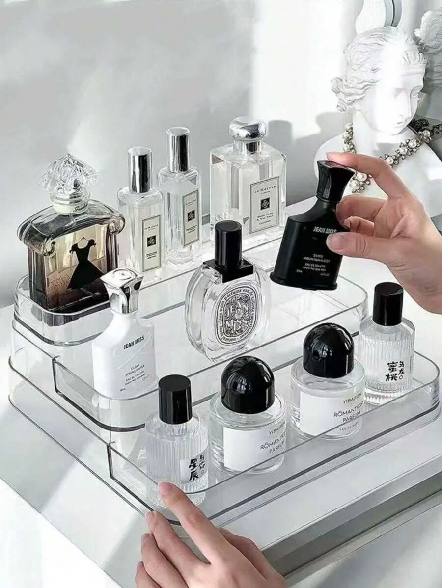 Expositor de Perfumes Cosméticos 3 Andares Multiuso Organizador ...