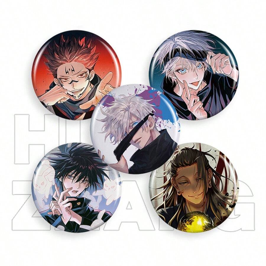 Jujutsu Kaisen 1pc/Set Emblem, Gojo Satoru Brooch, Backpack Pendant ...