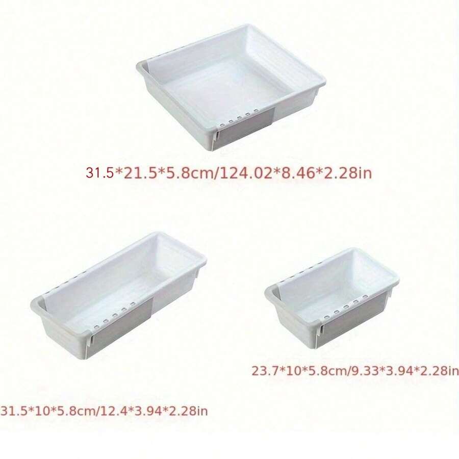 Retractable Storage Box, Expandable Stackable Tissue And Storage ...
