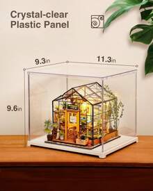 Robotime Dust Cover For Miniature House Building Sets, Stackable ...