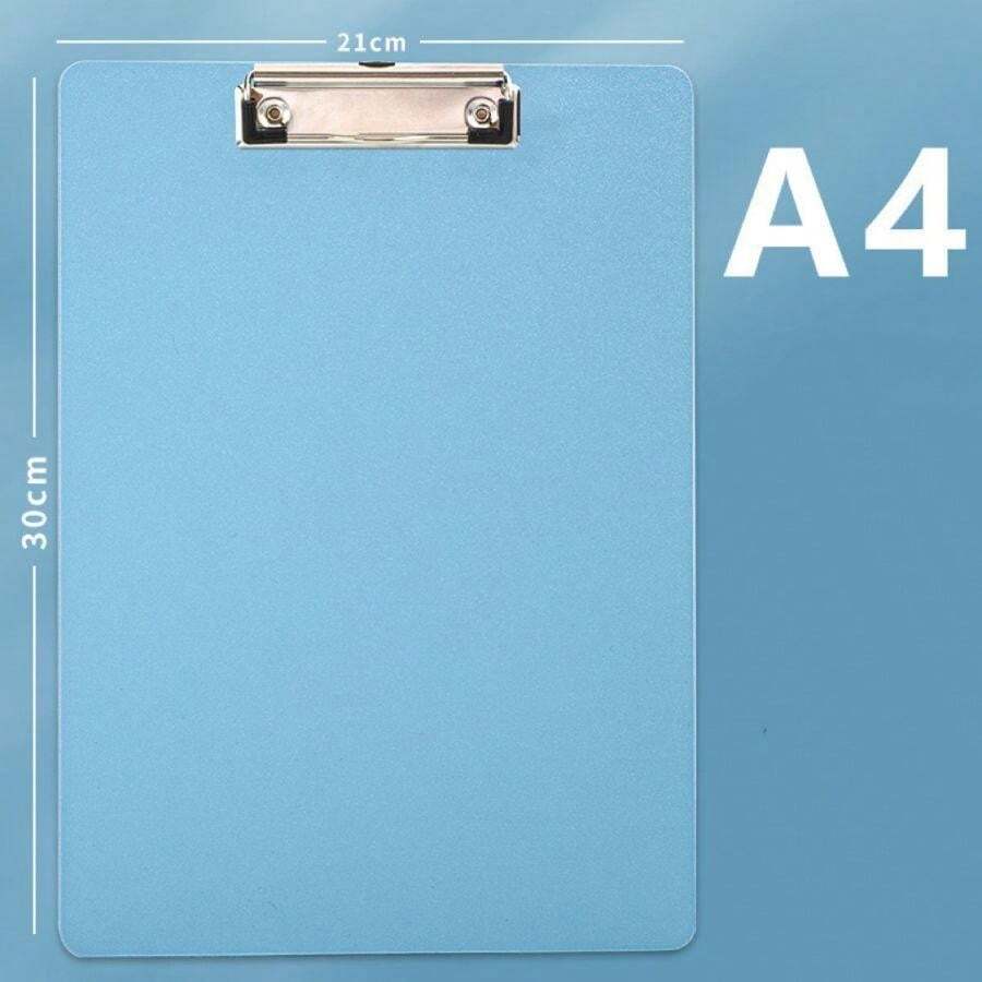 A4 Writing Pad Folder Clamp Hard Board Test Paper Clip Vertical Record ...