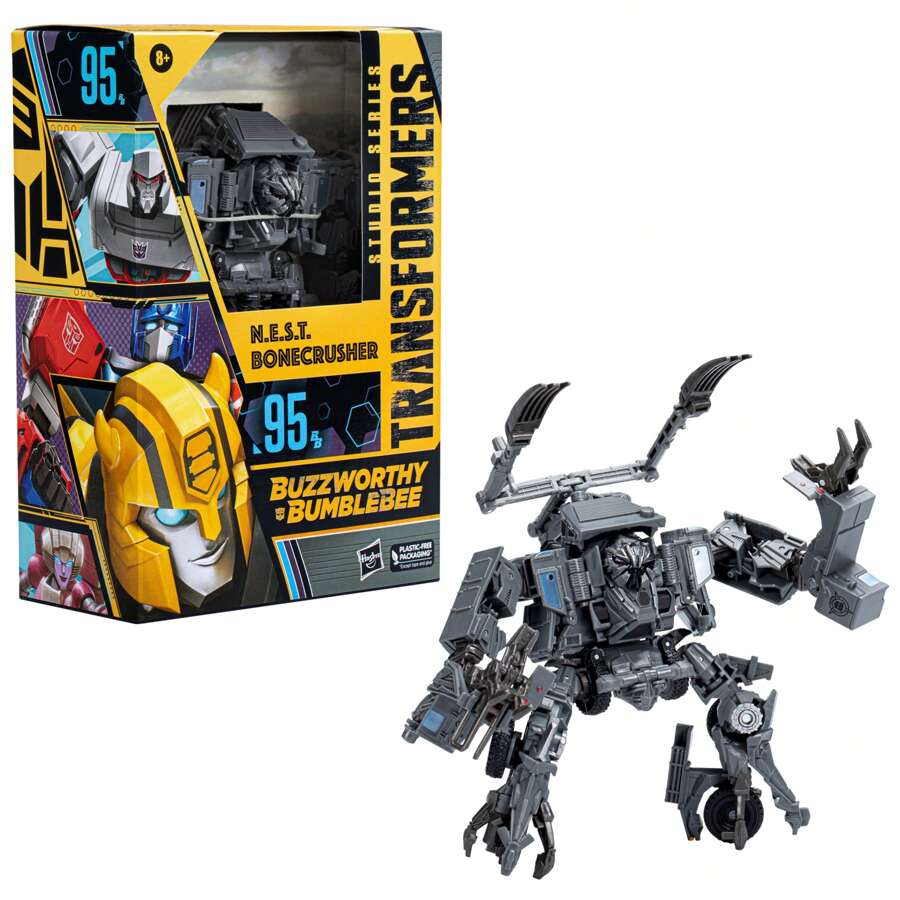 Hasbro Transformers Serie Estudio N.E.S.T. Bonecrusher F7116 | Mode de ...