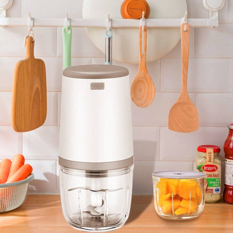 Food Processing Machine, Electric Food Chopper With Glass Bowl, Double ...