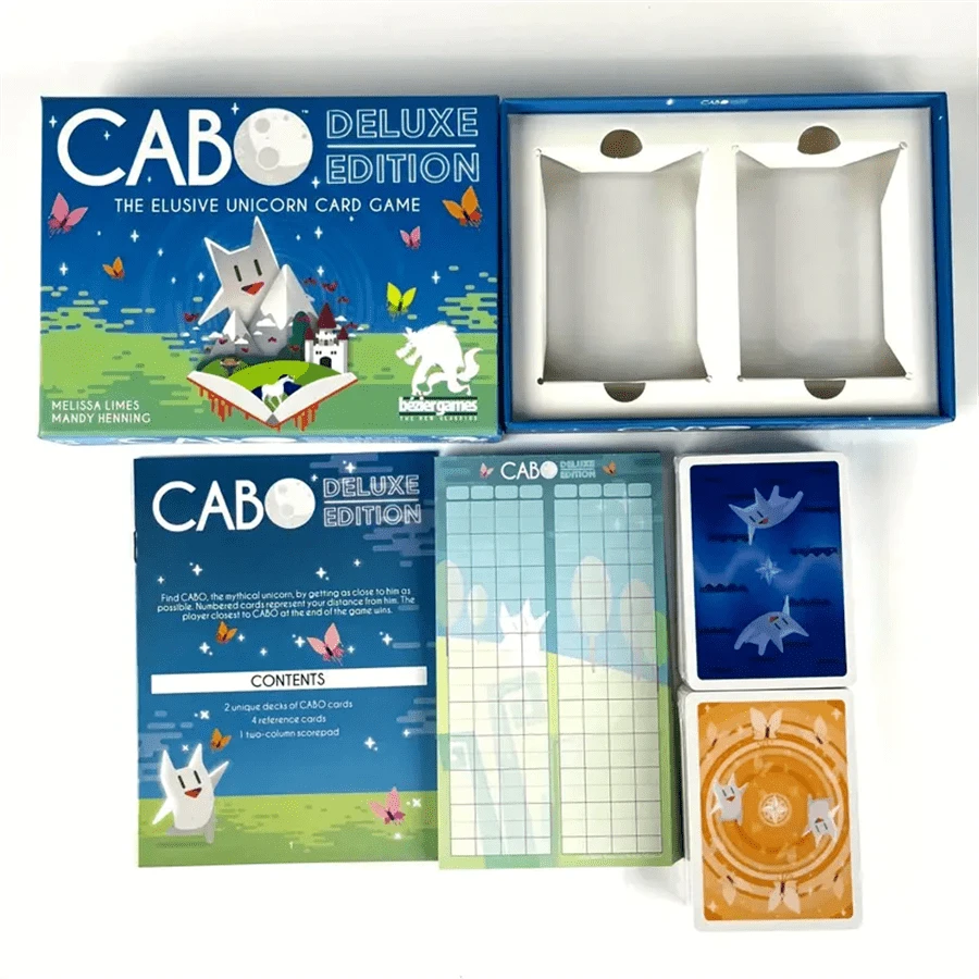 2-4 Player CABO Deluxe Edition Card Game - High-Quality Card Stock ...