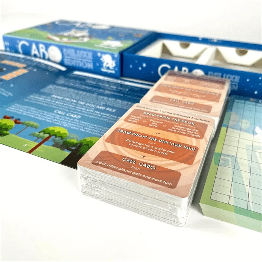 2-4 Player CABO Deluxe Edition Card Game - High-Quality Card Stock ...