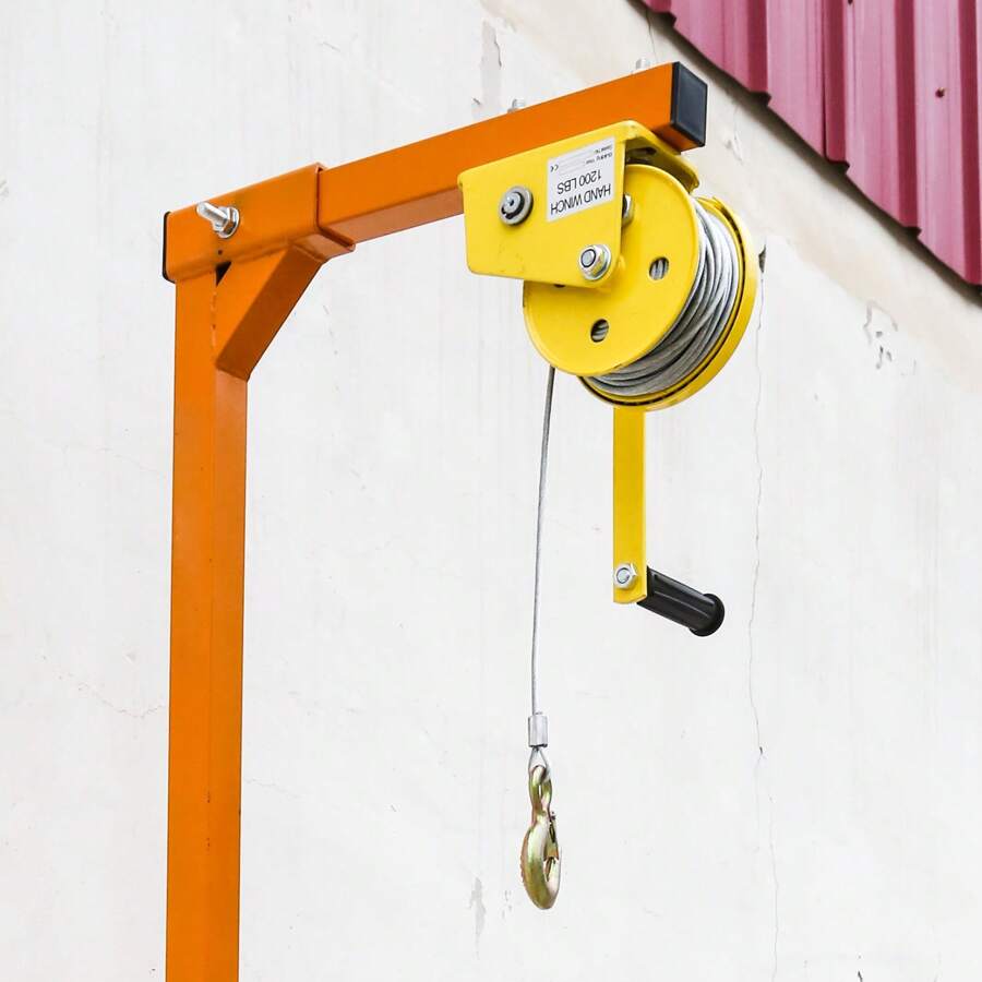 50FT Installation Bracket Crane, Lifting Tool For Air Conditioner ...
