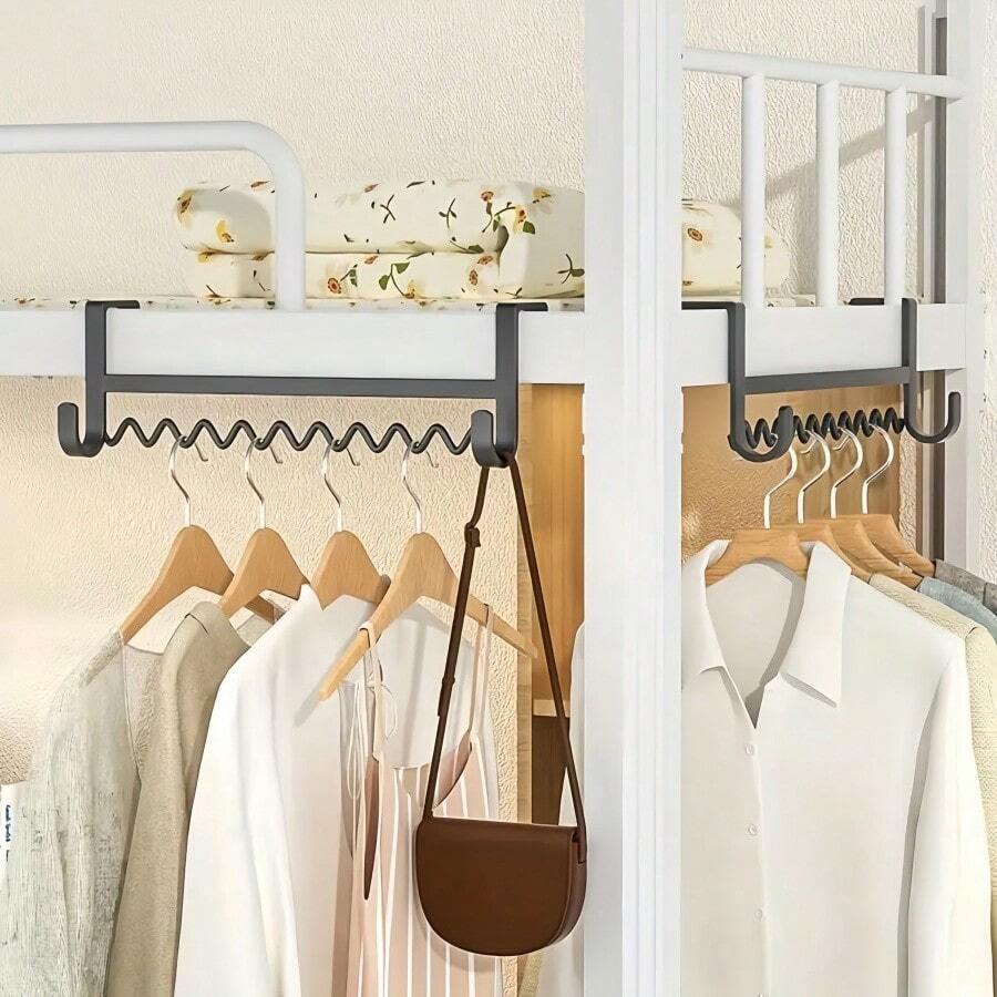 Wave-Shaped Bedside Hanging Rack, Space-Saving Masterpiece ...