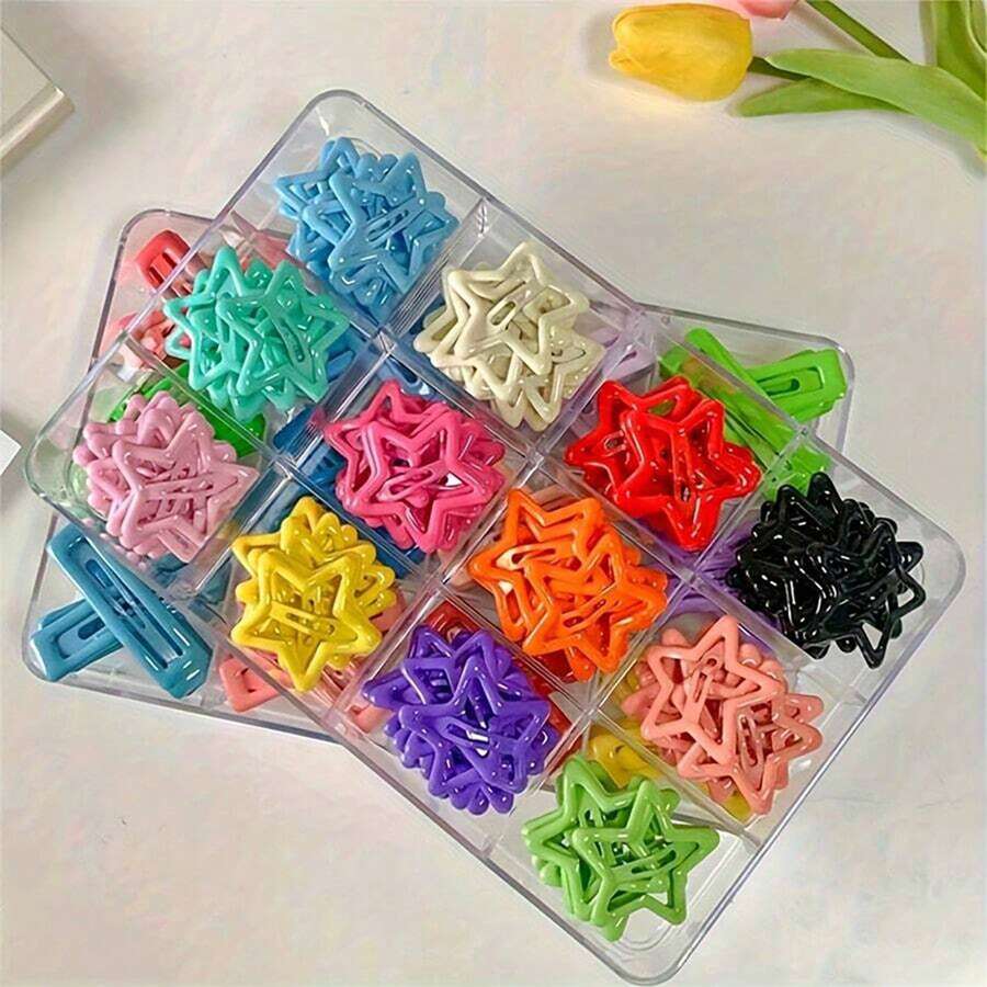 10 Peças/20 Peças/50 Peças/100 Peças Presilhas de Cabelo em Forma de ...