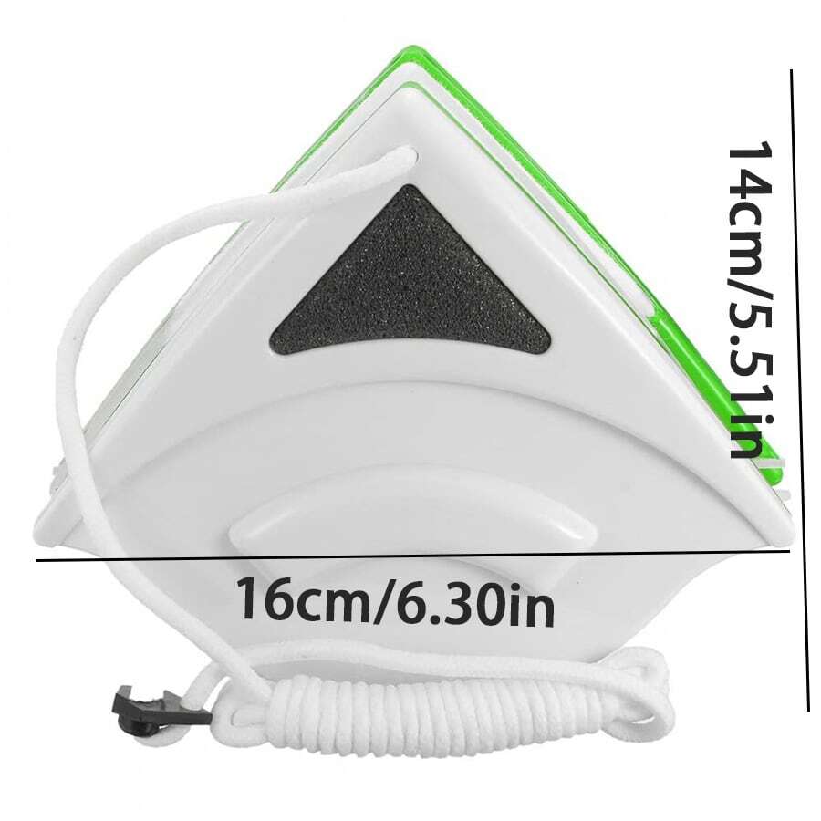 1 Pc Magnetic Window Glass Cleaning And Wiping Device Suitable For High ...