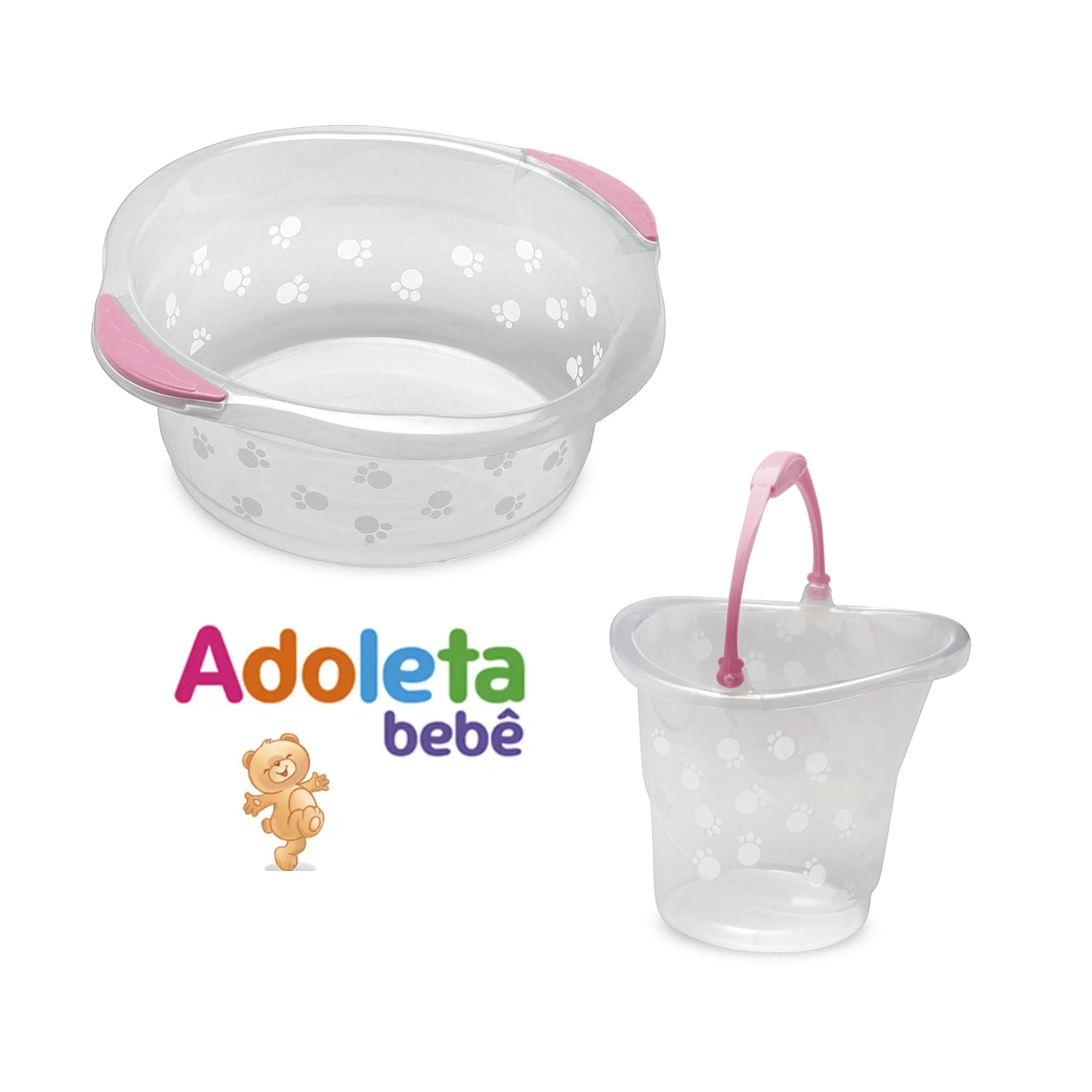Baby Care Kit With Clothes - 13L Bucket And 15L Basin - Fofurinha ...
