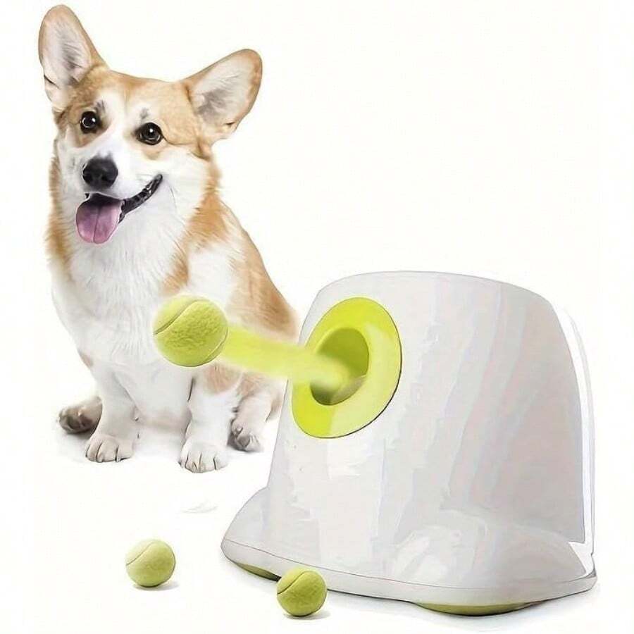 Dog Pet Launcher, Dog Serving Machine, Interactive Toy, Tennis Throwing ...