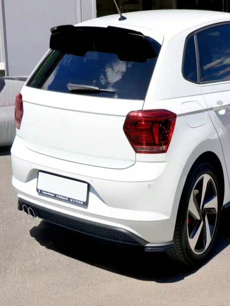 Rear Roof Window Trunk Lid Car Sport Spoiler Wings Black Carbon ...