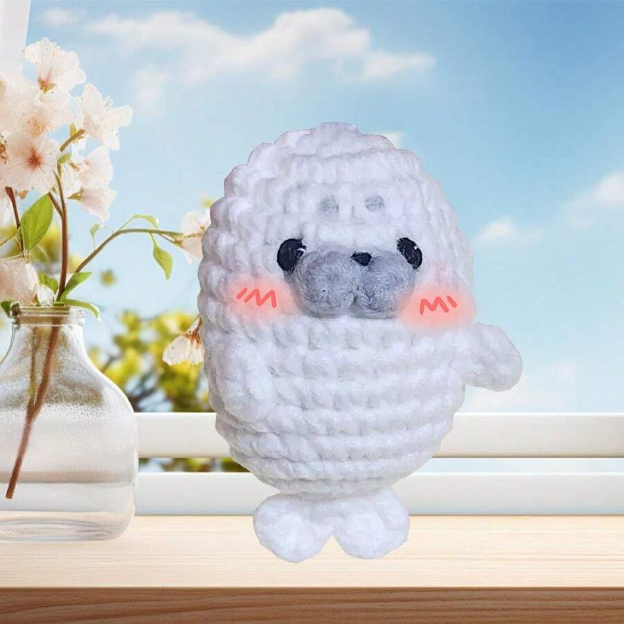 DIY Crochet Kit For Beginners, Amigurumi Stuffed Animals - Gift Animal ...