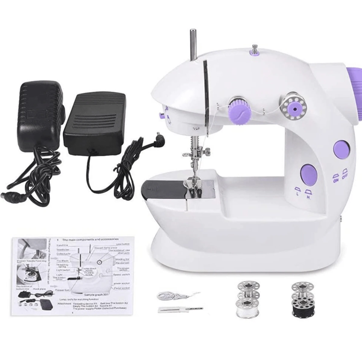 Table Kit + Mini Portable Electric Sewing Machine Bivolt | SHEIN USA