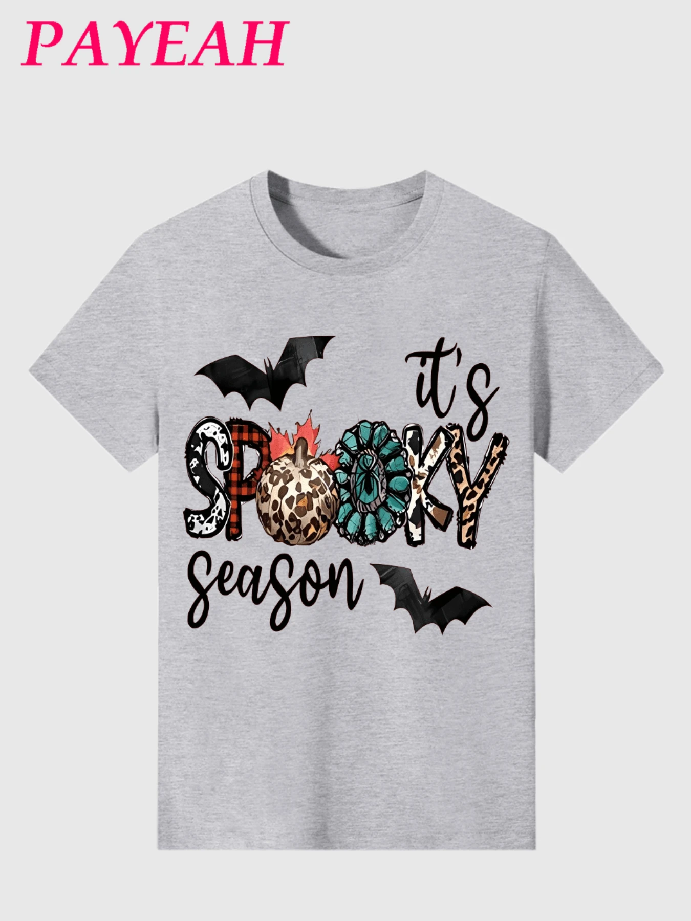 Payeah The Scary And Creepy Season, There Are Bats 220g Heavy Cotton T ...