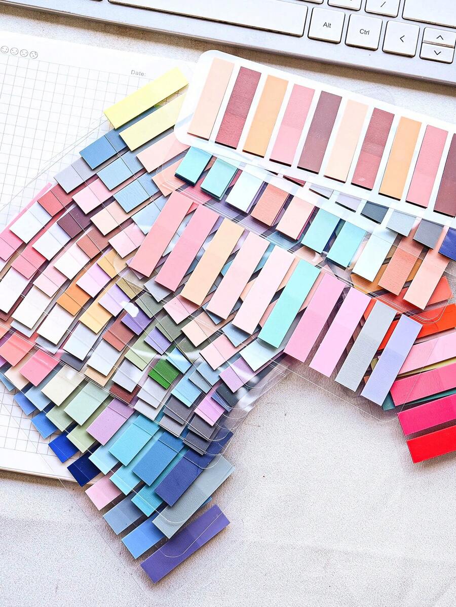 1 pacote de 21 tipos de adesivos de índice 200 etiquetas para cada tipo ...