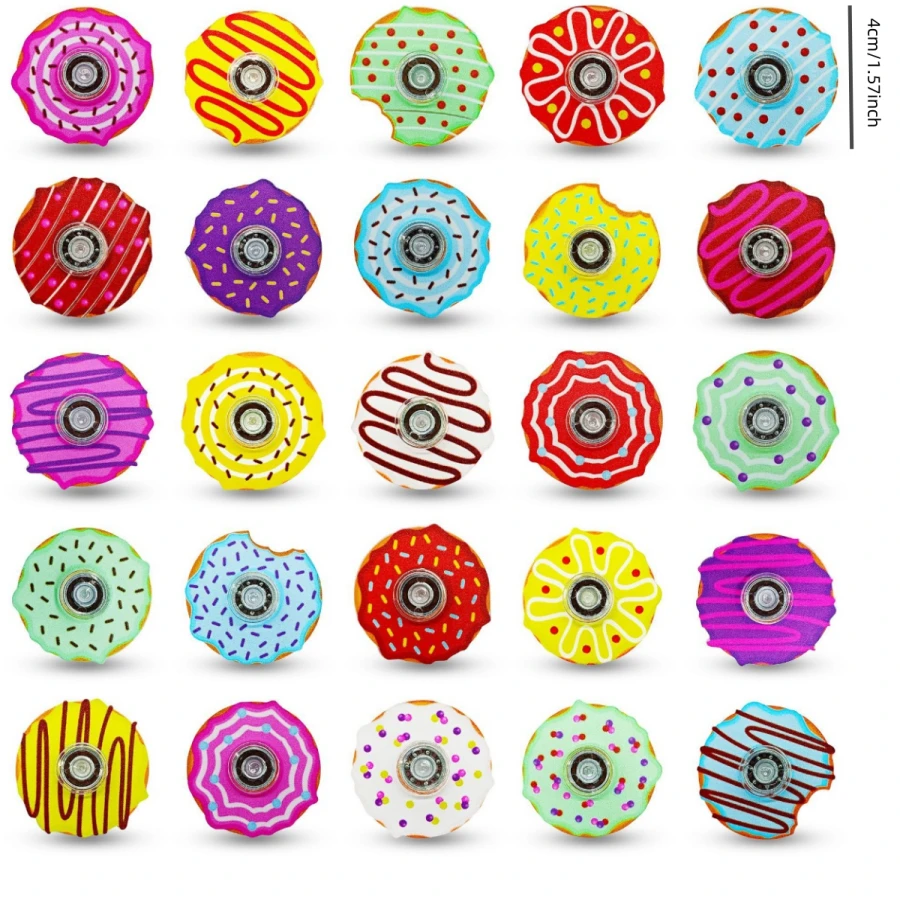 Donut Fidget Spinners Toys, Fidget Spinners Relieve Stress And Anxiety ...