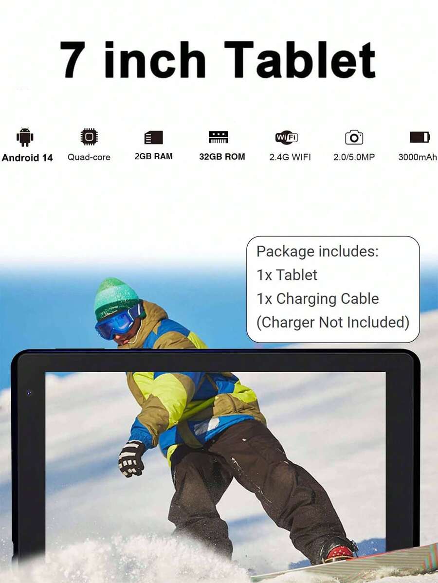 Tablet Android 14" Coopers Q2, RK3326S quad-core 1.5GHz, 2GB RAM 32GB ...