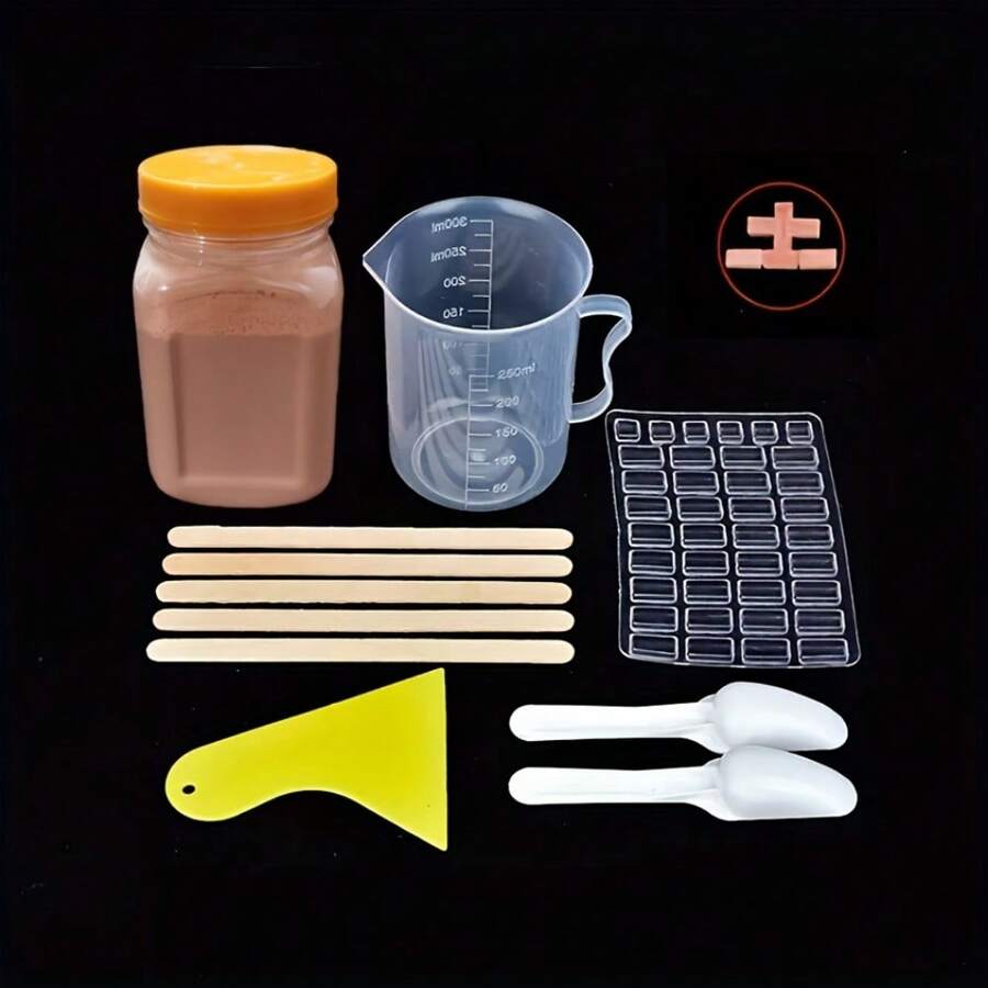 DIY Brick Mold Making Kit - Mini Brick Mold, Mini Clay Brick Mold ...