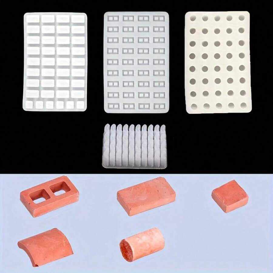 DIY Brick Mold Making Kit - Mini Brick Mold, Mini Clay Brick Mold ...