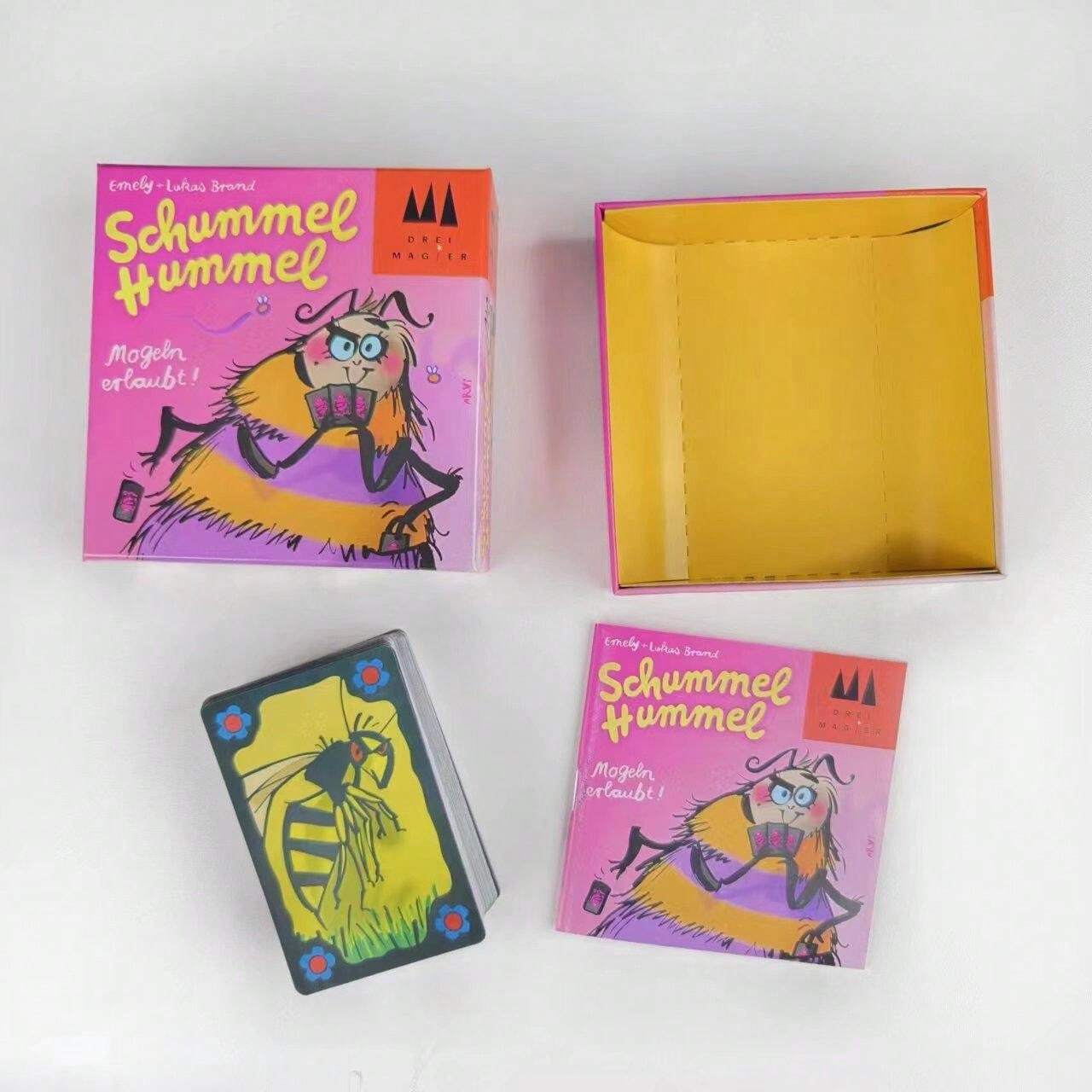 Schummel Hummel Card Game Family Interactive Board Game, Cheating Bees ...