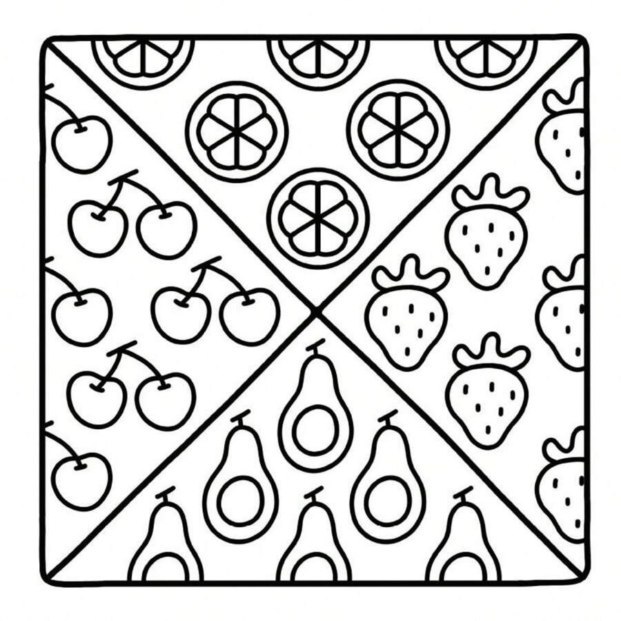 Comfy Patterns: Coloring Book For Adults And Kids, Bold And Easy ...